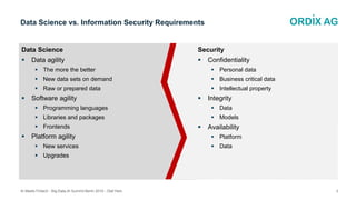 Setup a Data Science Pipeline in a Highly Regulated Environment | PPT