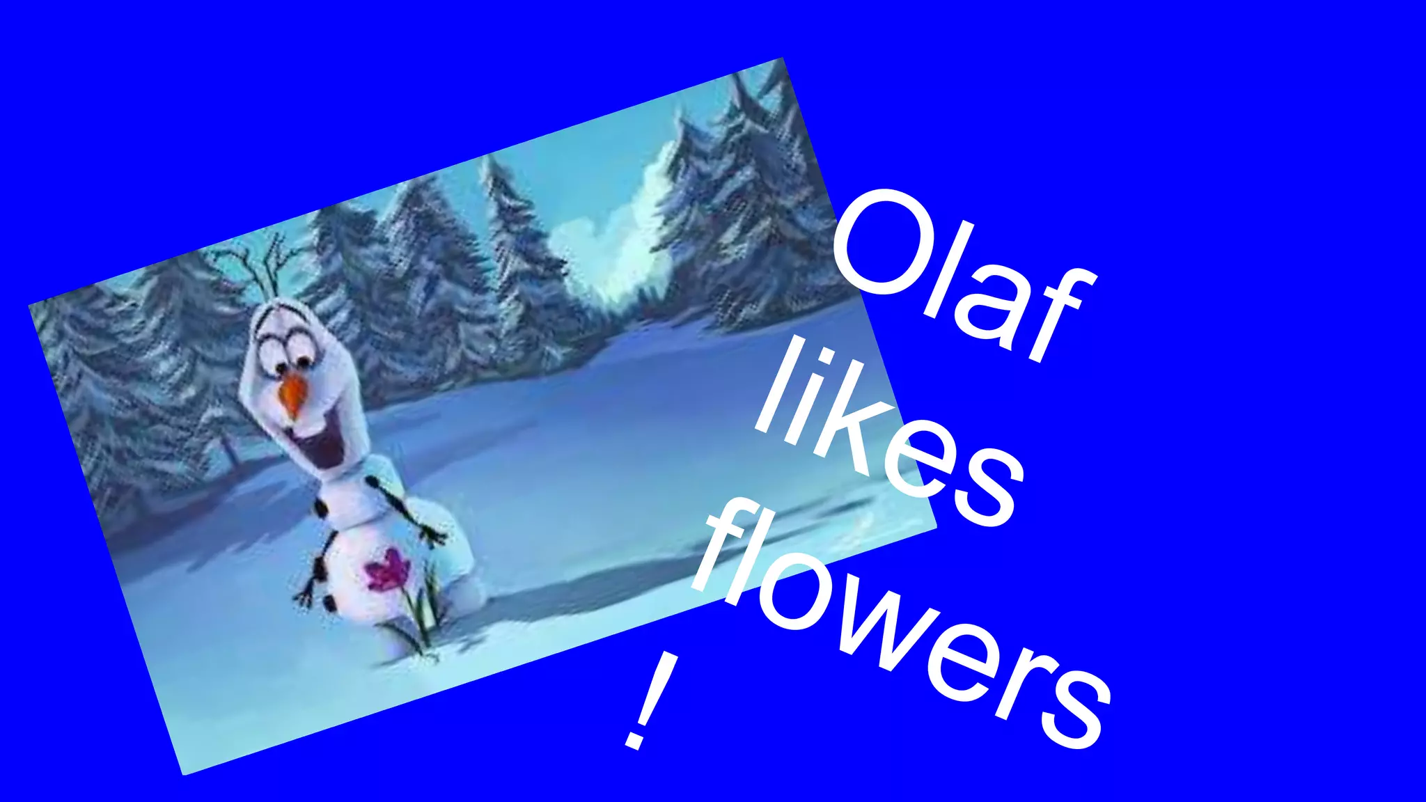 Olaf Slideshow Pptx