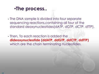 DNA sequencing by OLAGBAYE B.ABEL
