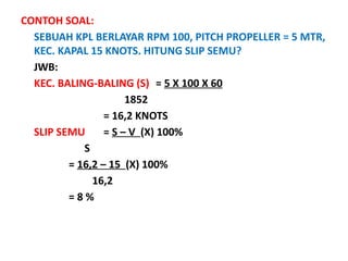 olah gerak dan pengendalian kapal penangkap ikan | PDF