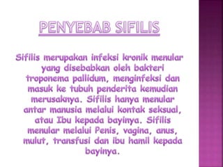 sifilis | PPTX