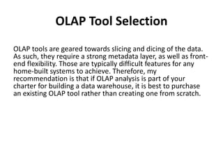 Olap and metadata | PPT
