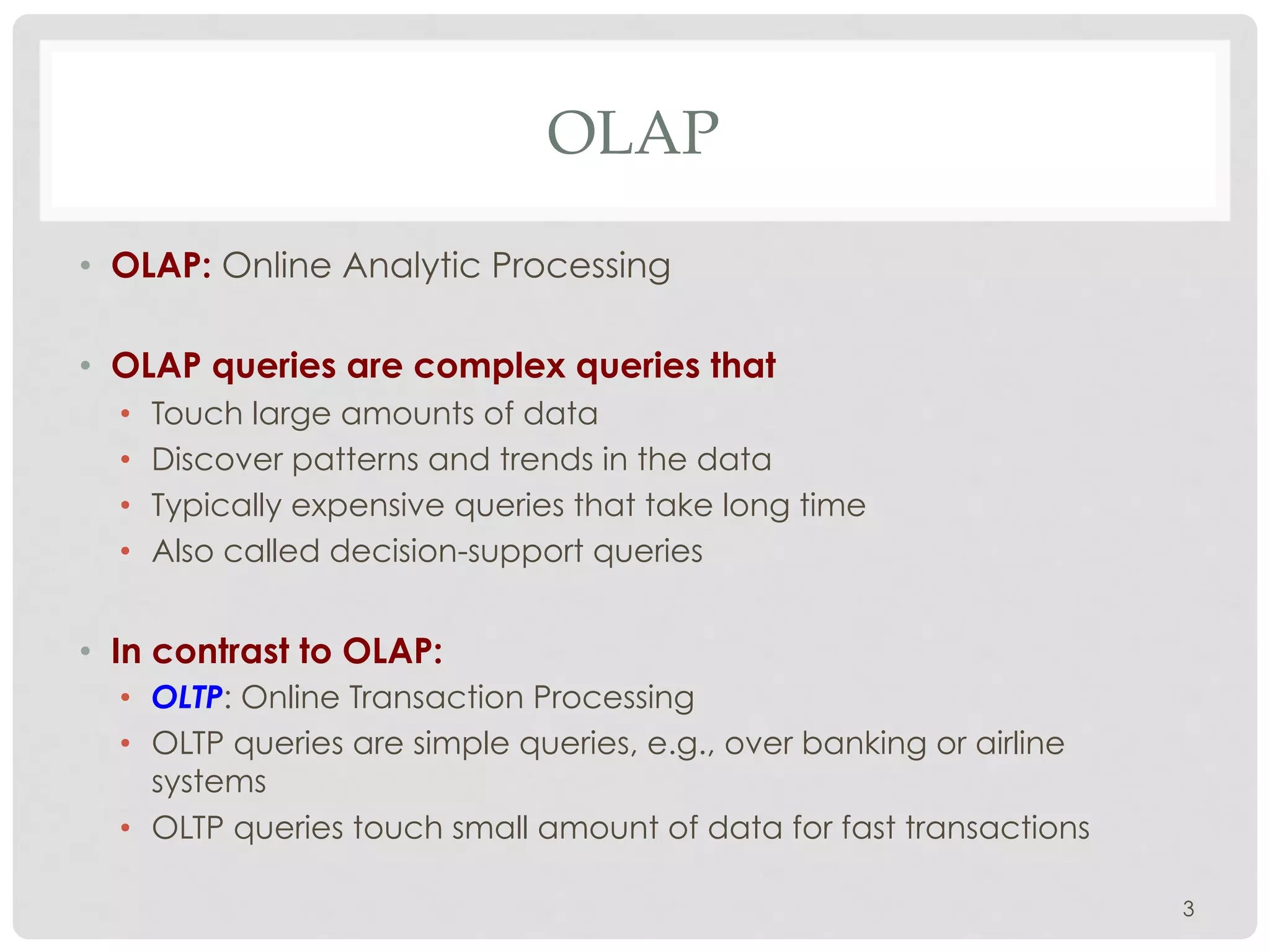 OLAP IN DATA MINING | PDF