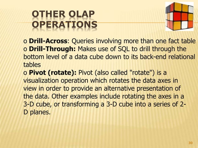 OLAP Basics and Fundamentals by Bharat Kalia | PPTX | Databases | Computer Software and Applications