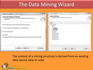MS SQL SERVER: Olap cubes and data mining | PPT