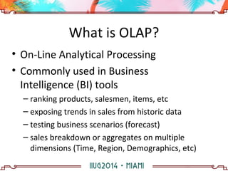 Olap Functions Suport in Informix | PPT | Databases | Computer Software and Applications
