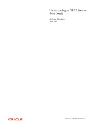 Olapin oracle | PDF
