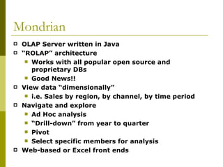 Olap introduction | PPT