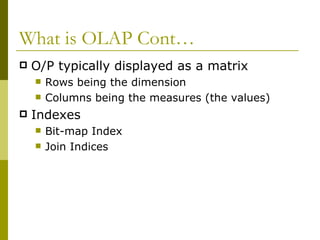 Olap introduction | PPT