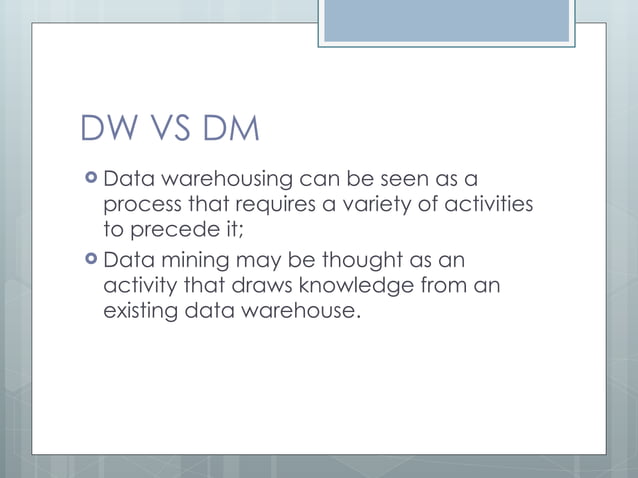 Olap Oltp And Data Mining Ppt