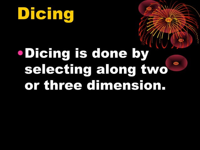 Olap operations | PPT | Computing | Technology & Computing