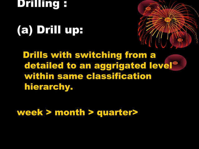 Olap operations | PPT | Computing | Technology & Computing