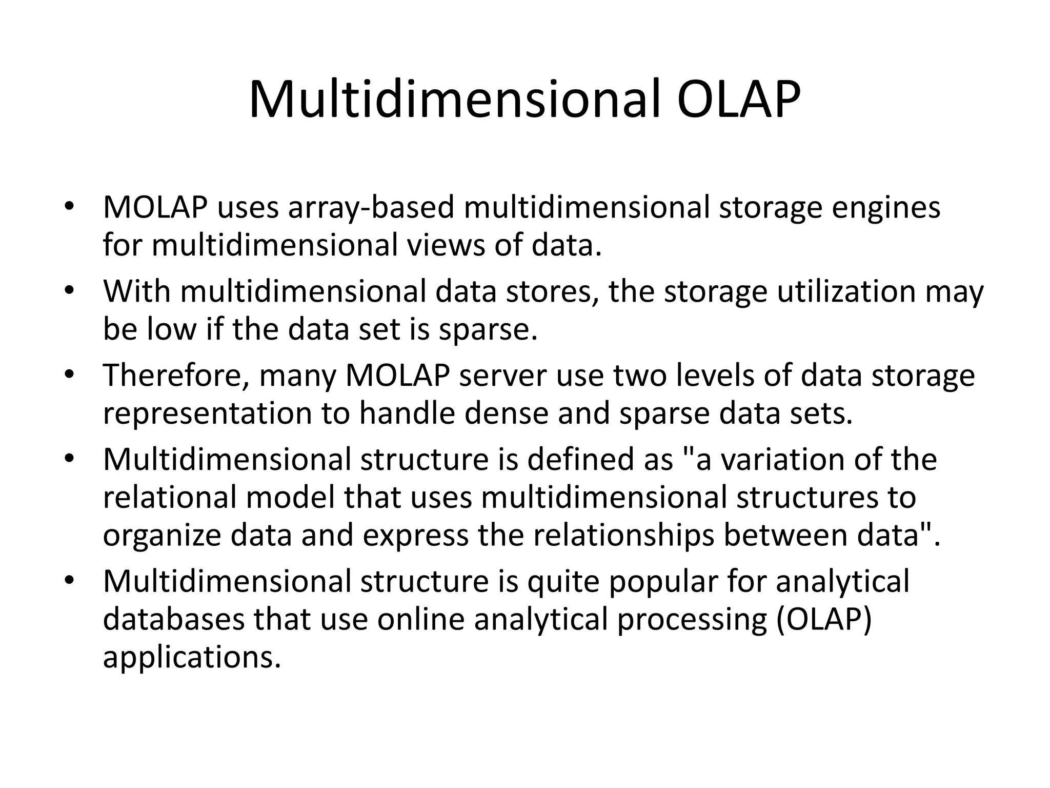 OLAP operations | PPTX