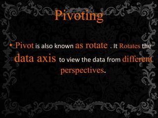 Olap operations | PPTX