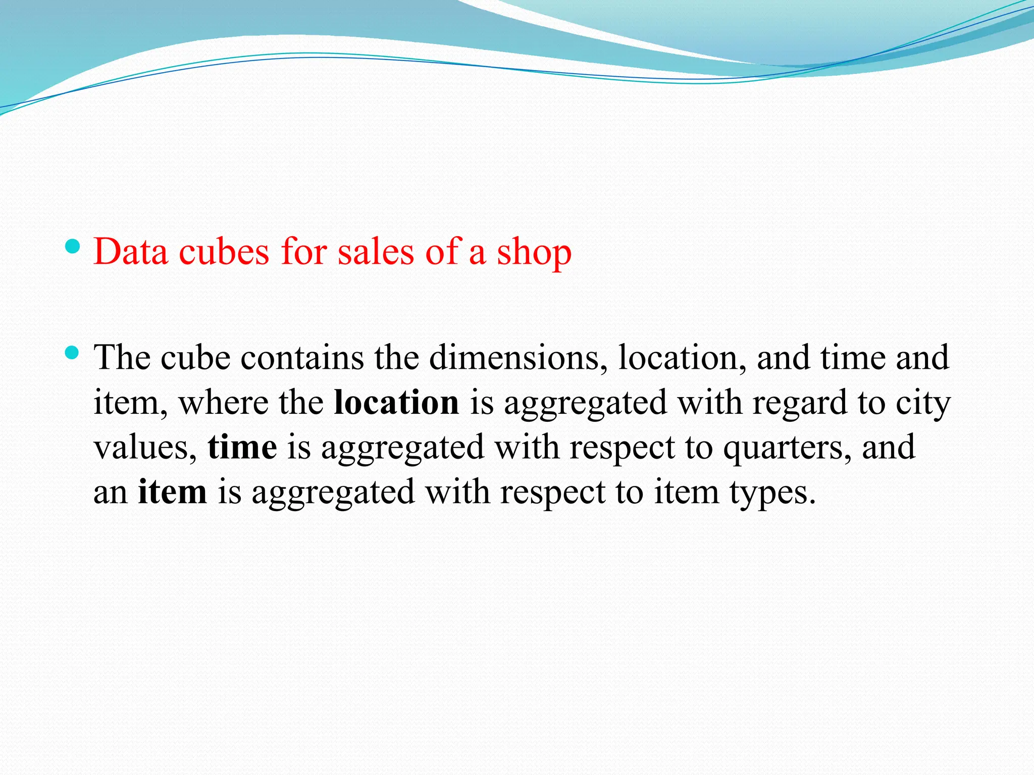 OLAP OPERATIONS in the Multidimensional Data Model.pptx