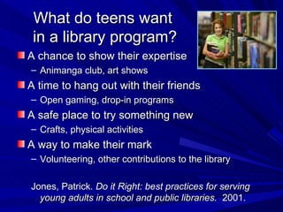 Ola Preconference: Teen Programming and Collection Development | PPT | Parenting Teens | Parenting