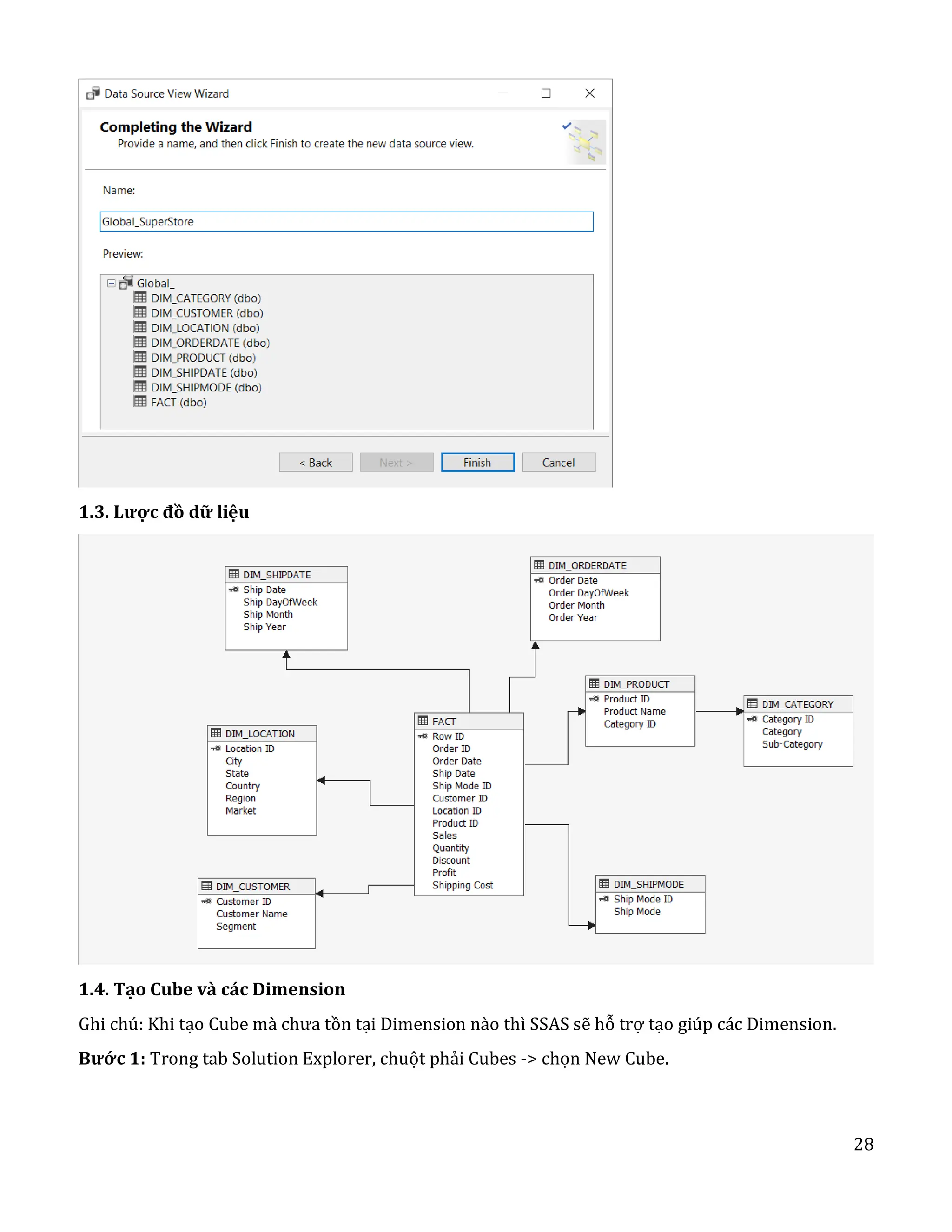 olap_report using ssis, ssas, power bi, data mining | PDF