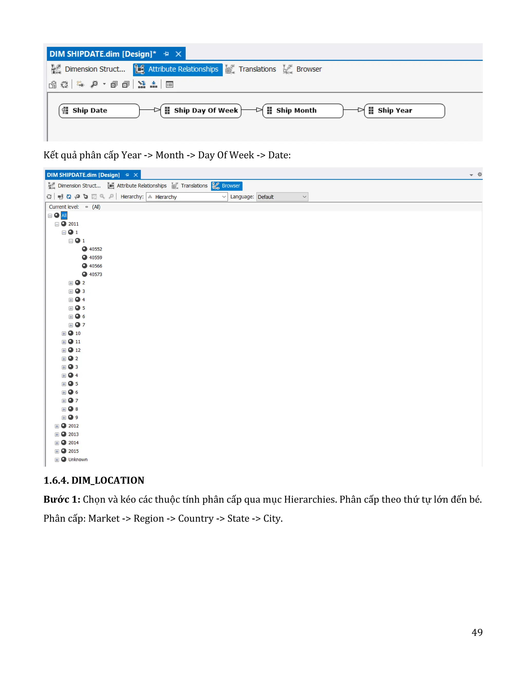 olap_report using ssis, ssas, power bi, data mining | PDF