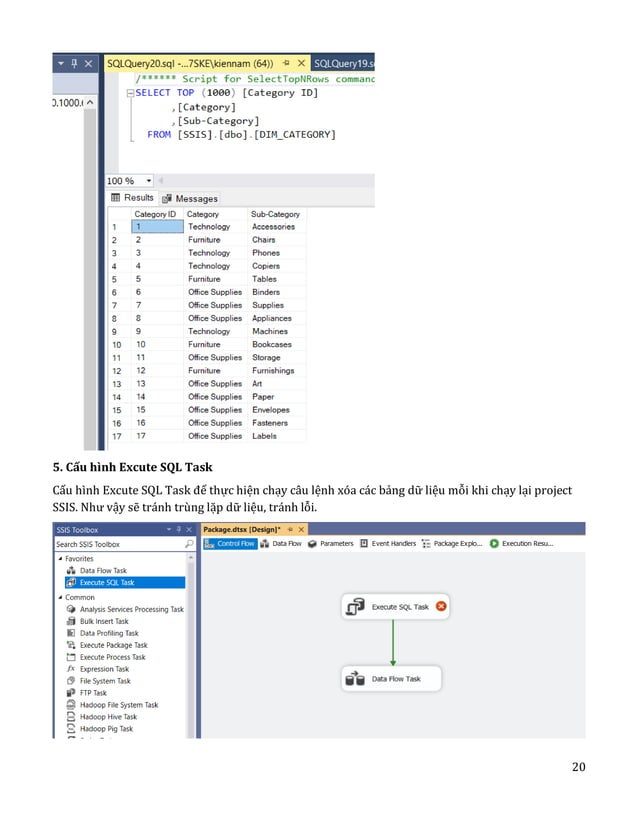 Olapreport Using Ssis Ssas Power Bi Data Mining Pdf