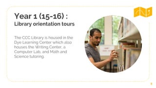 Library Instruction for First Year Students | PPTX