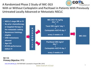 Olaratumab imc 3 g3 ottobre 2010 | PPT