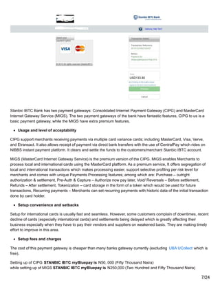 online payment gateway in nigeria | PDF