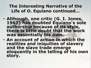 Olaudah equiano | PPTX