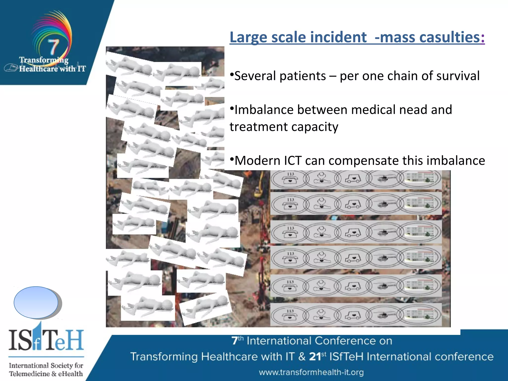 Large Scale Disaster Management in Healthcare Deploying ICT by Olav ...
