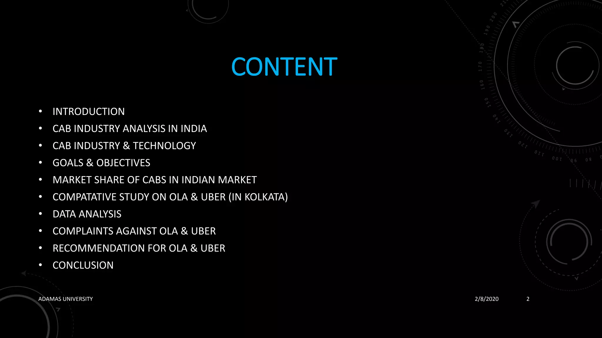 Ola vs uber ppt | PPTX