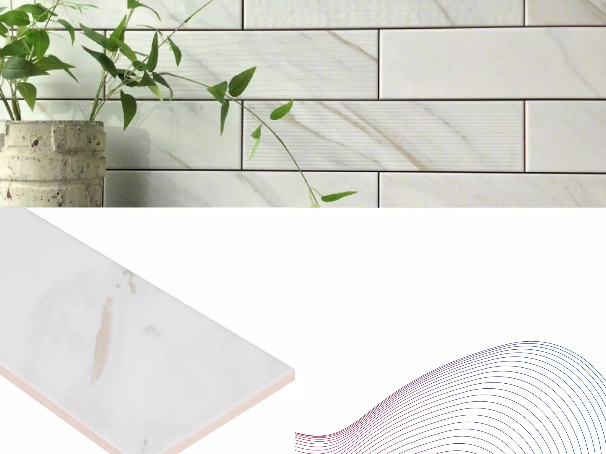 Ola White 4X16 Glossy Ceramic Wall Tile.pdf