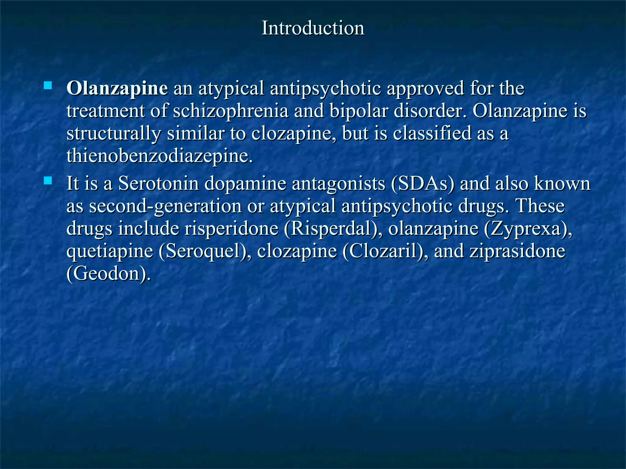 Olazapine | PPT