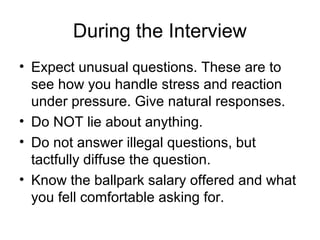 Olc before duringafter interview[1] | PPT