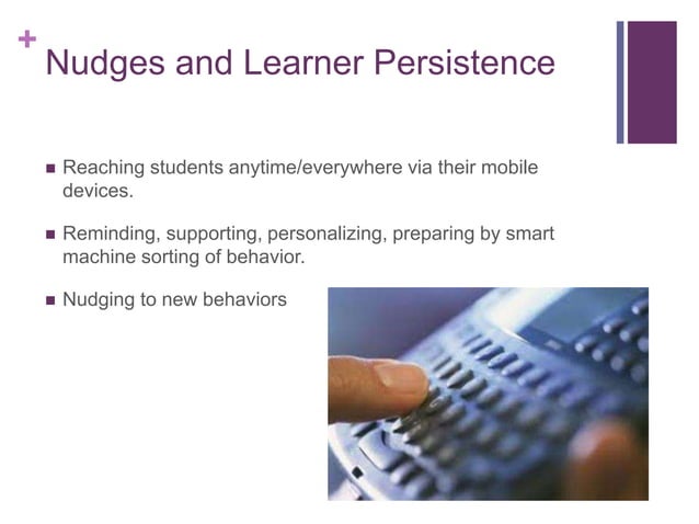 Nudging Students to Success in Higher Education | PPTX | Educational ...