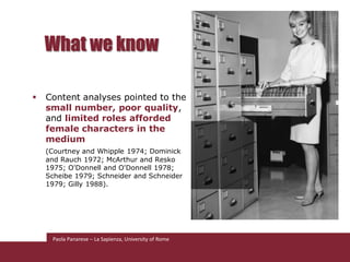 Old fashioned women_Panarese | PPT