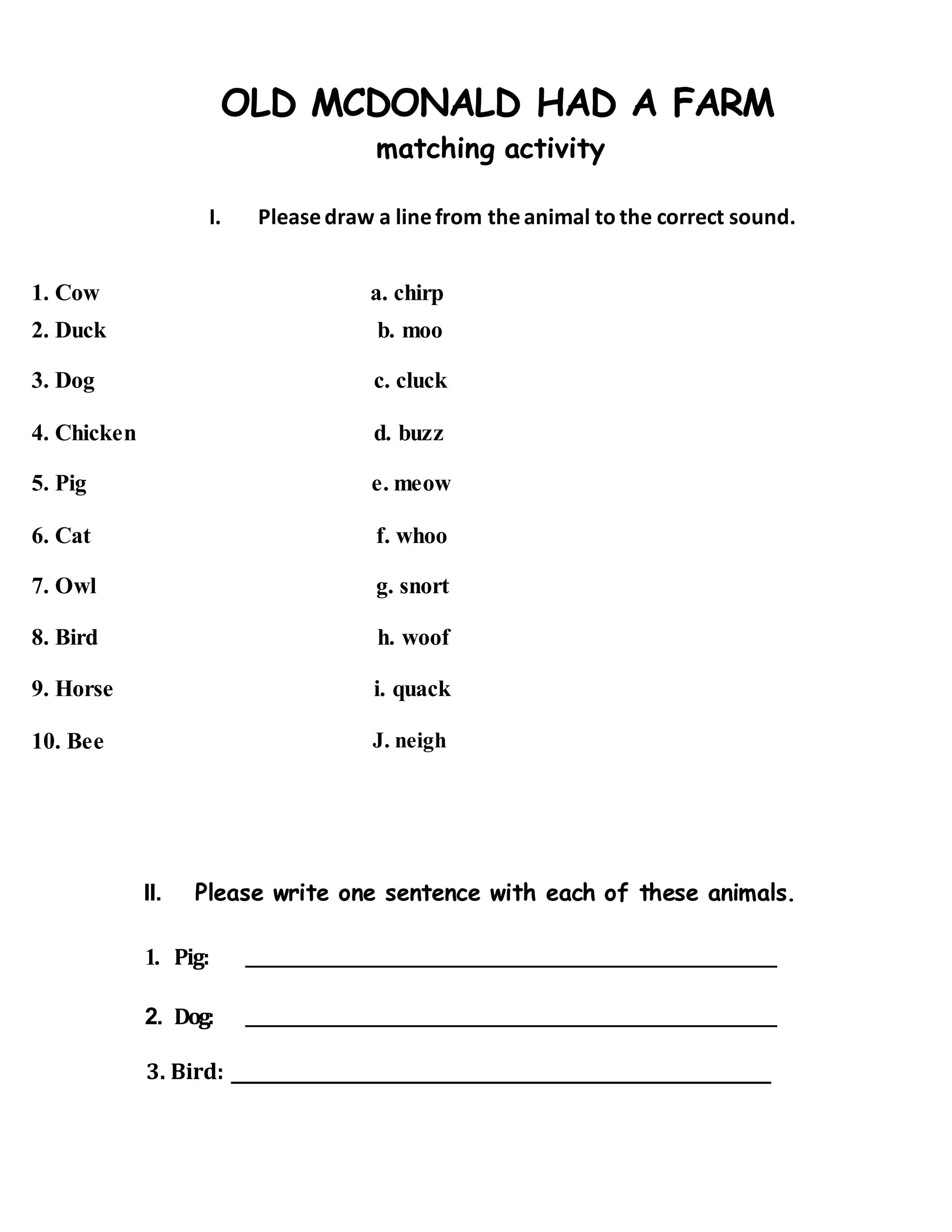 Old mcdonald-had-a-farm-matching | DOCX