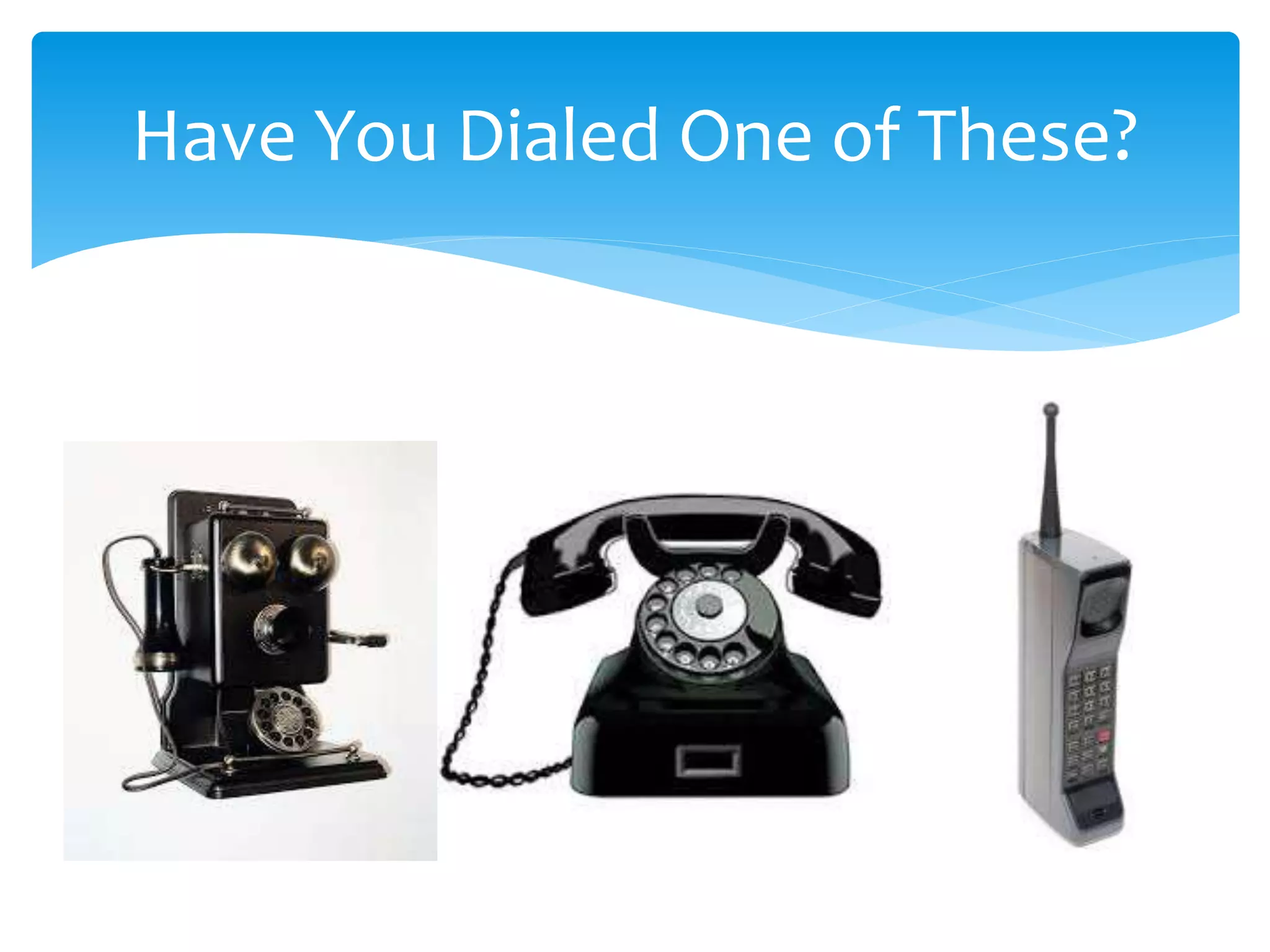 Old and New Technology | PPTX