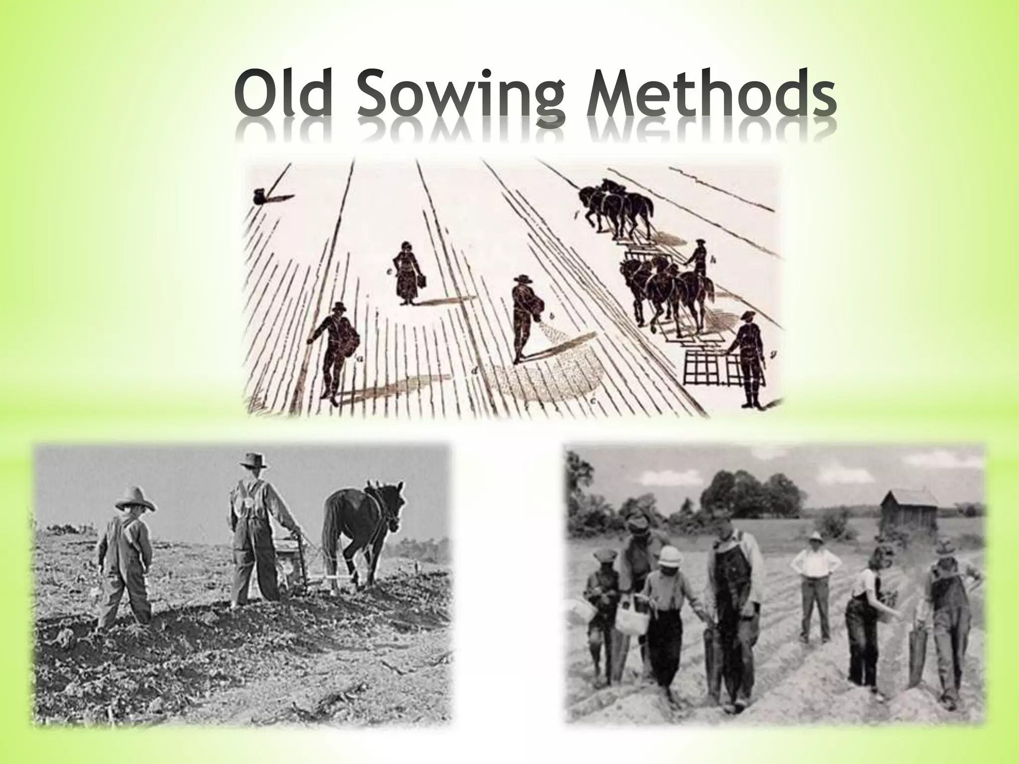 Old and new_farming | PPTX