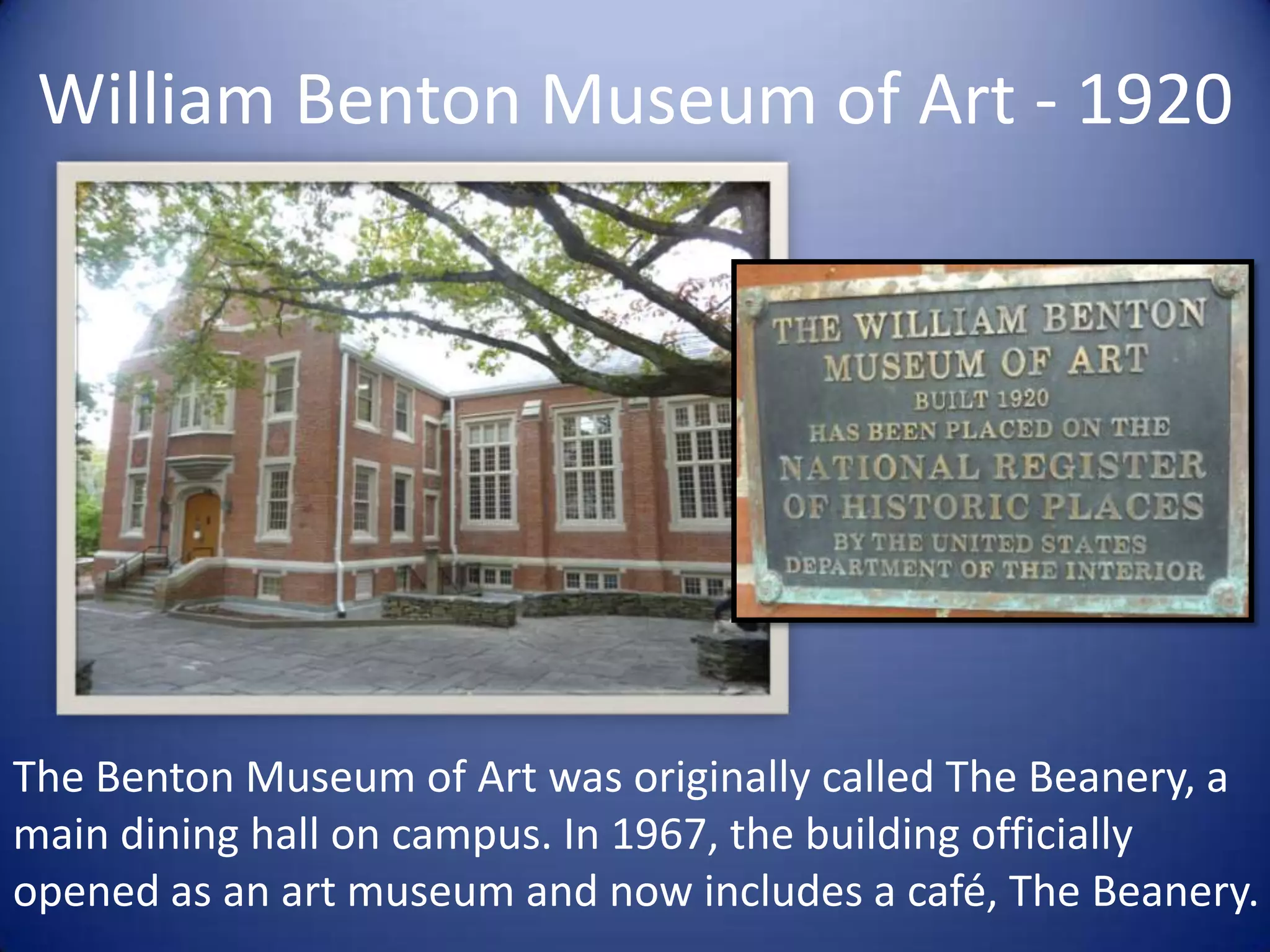 17th and 18th Century Buildings at UConn | PPT