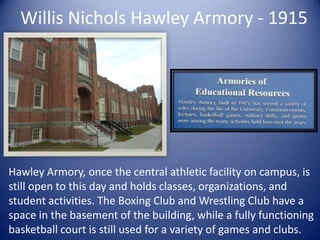 18th, 19th, and Early 20th Century Buildings at UConn | PPT