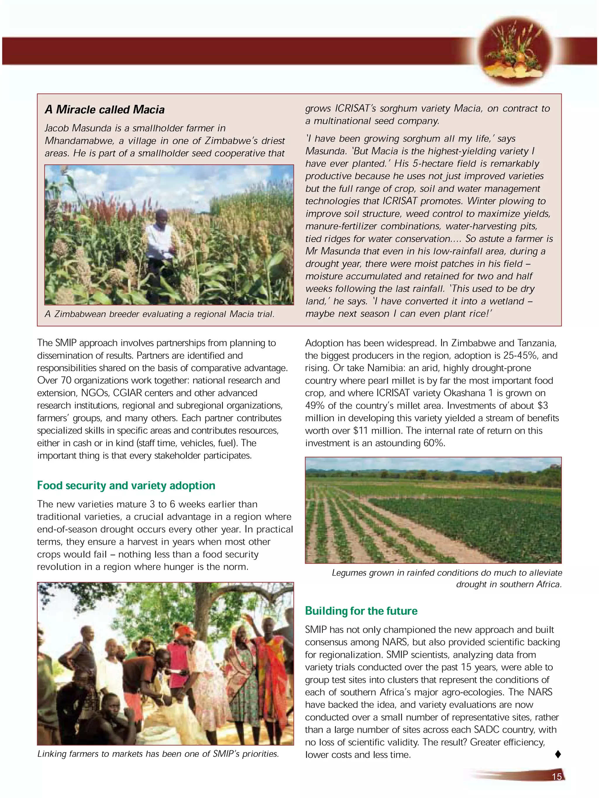 Old crops, new horizons | PDF