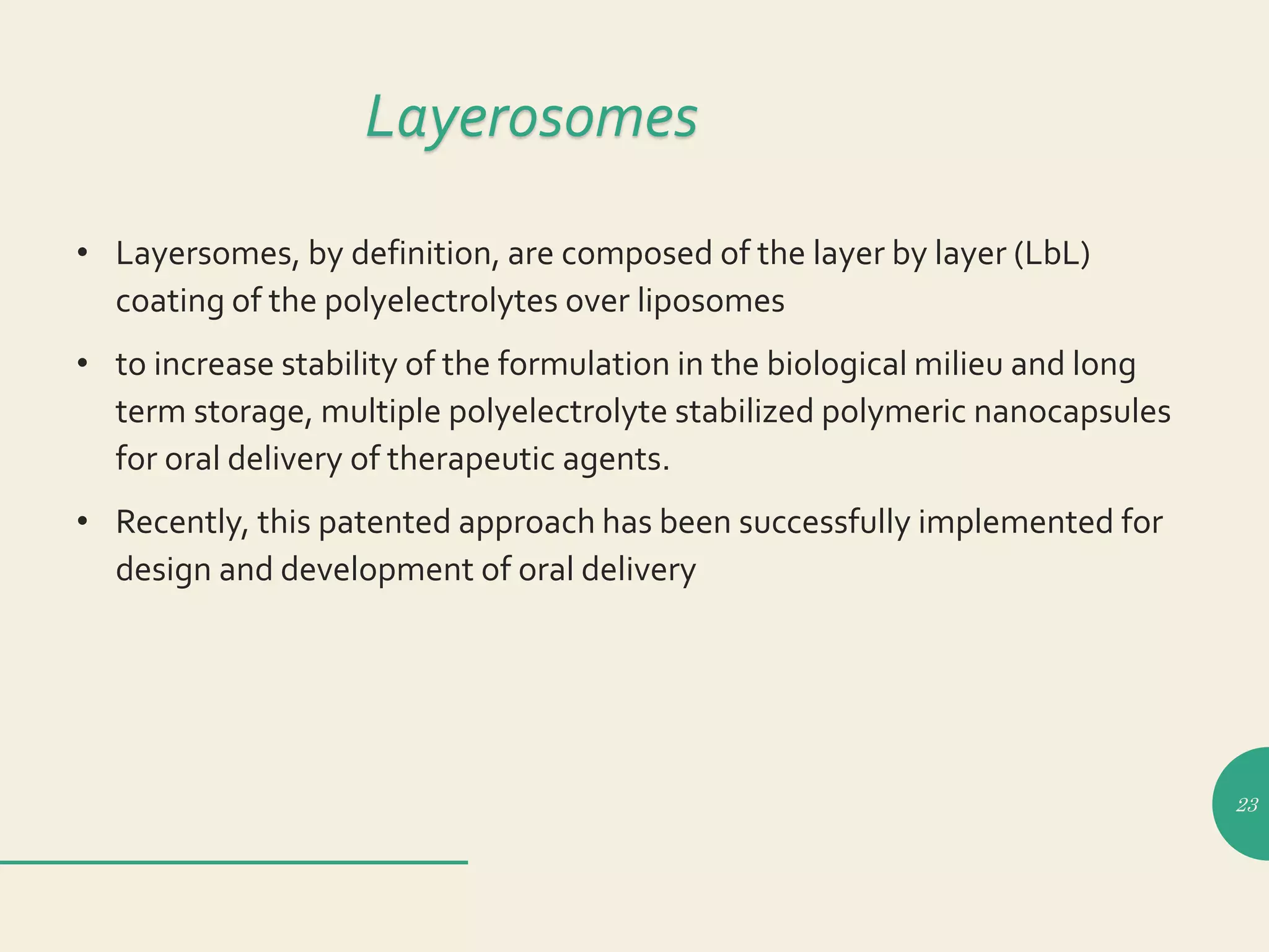 Oral lipid drug delivery system for poor water soluble drugs | PPTX