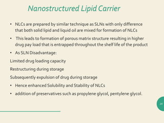 Oral lipid drug delivery system for poor water soluble drugs | PPTX