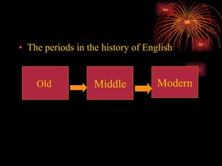 Old English | PPT