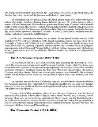 English literature | PDF