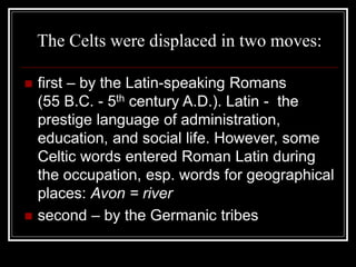 Old English. Part 3. General Characteristics.ppt