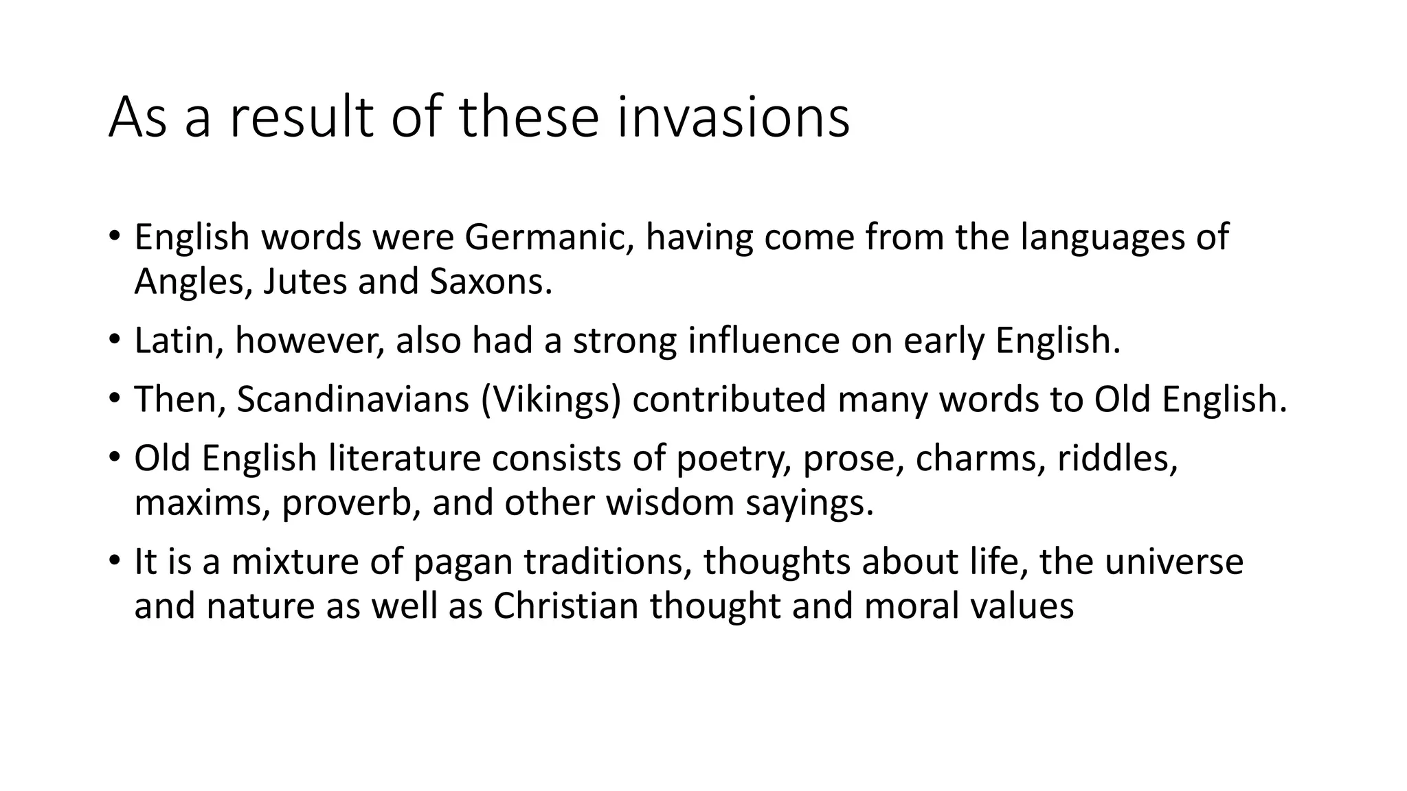 Old english Literature | PPTX