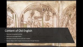 Old english Literature | PPTX