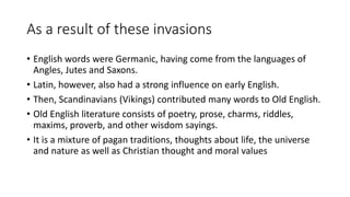 Old english Literature | PPTX