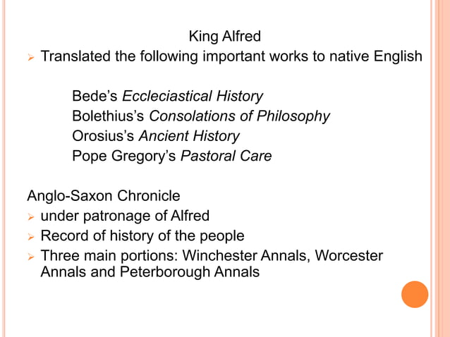 OLD ENGLISH LITERATURE | PPTX