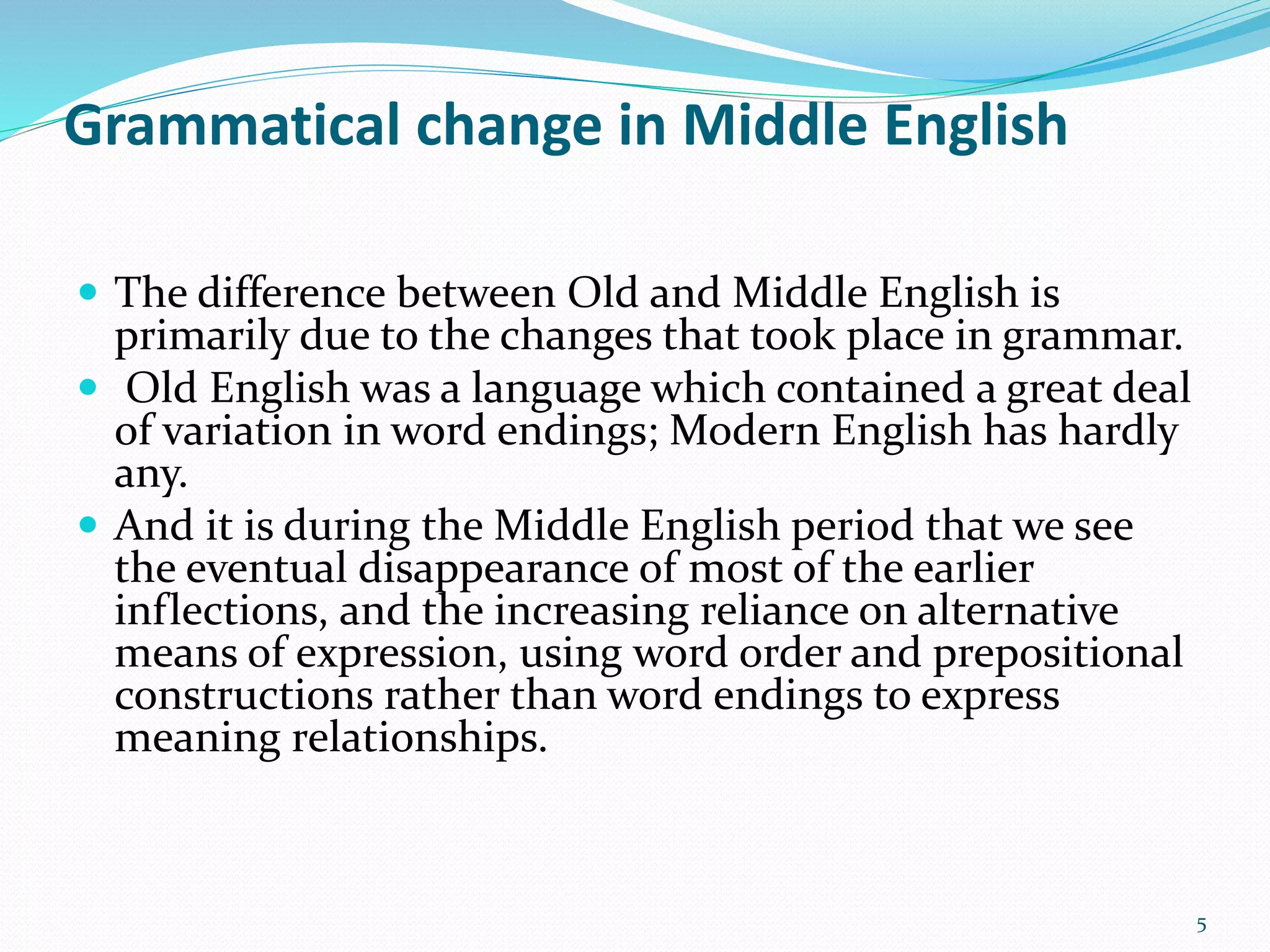Old english periods | PPTX